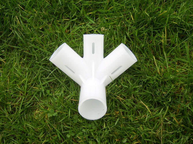 Roof Corner Connector - 4-Way - 20mm- 20mm- 26mm diameters – Gazebo ...